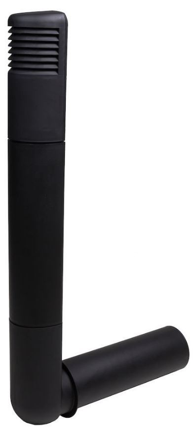 Vilpe Ross Ventilationsrör125/135 Svart