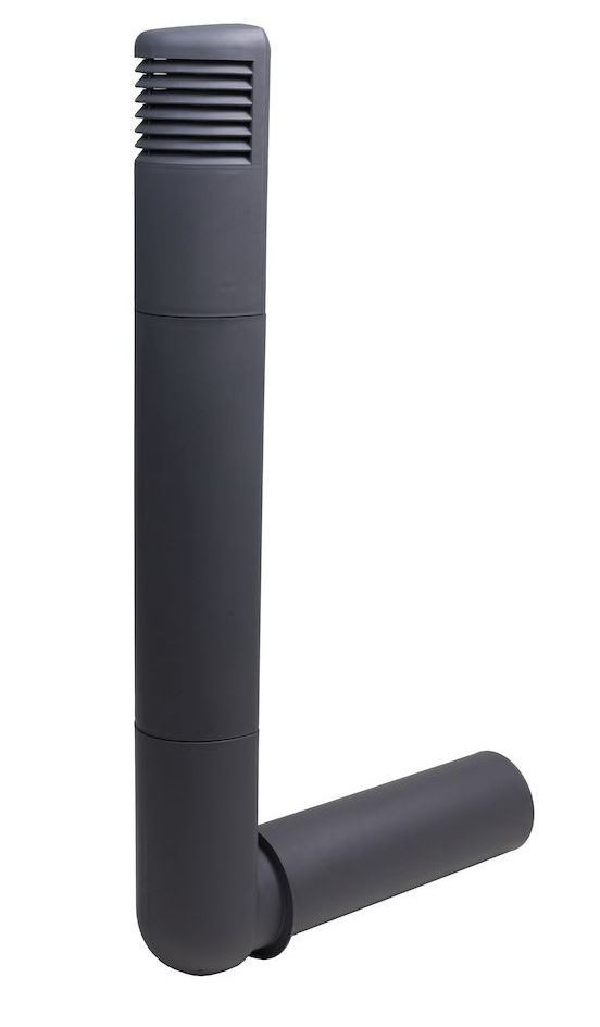 Vilpe Ross Ventilationsrör125/135 Grå